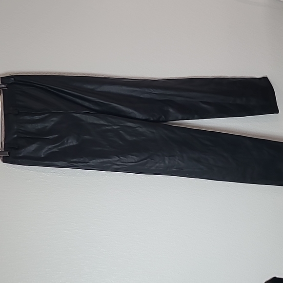 Boohoo | Pants & Jumpsuits | Nwt Boohoo Black Faux Leather Pants Size 2 ...